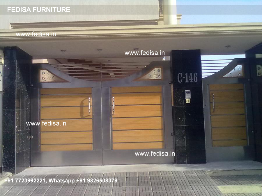 Wooden Gate Design Steel Square Pipe Gate Design Cement Gate Design ...