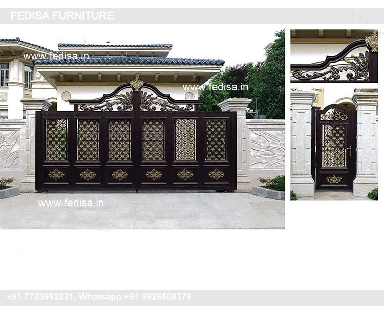 Wooden Main Gate Design Steel Ss Gate Jali Gate Design Wooden Steel Ka ...