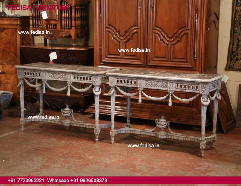 Wooden Sofa Table Design 3 Drawer Sofa Table Landing Console Table L ...