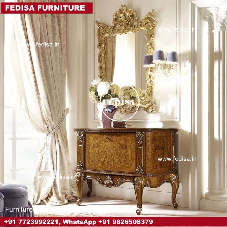 Wooden Dressing Table, Corner Dressing Table Mirrored Dressing Table