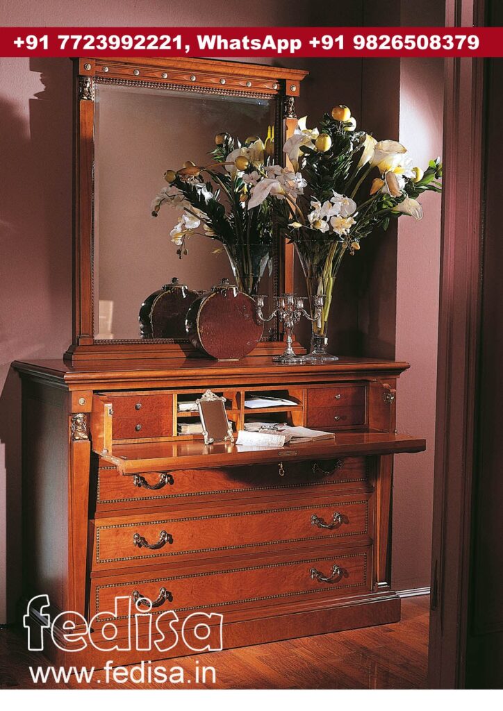 Compact Dressing Table, Modern Vanity Table With Drawers Ssf Dressing ...