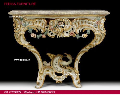 Solid Wood Console Table 242 Drawer Entryway Table Vanity Console Table ...