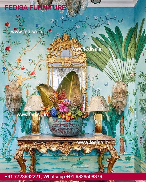 Semi Circle Console Table 8 Drawer Console Grey Wash Console Table With ...