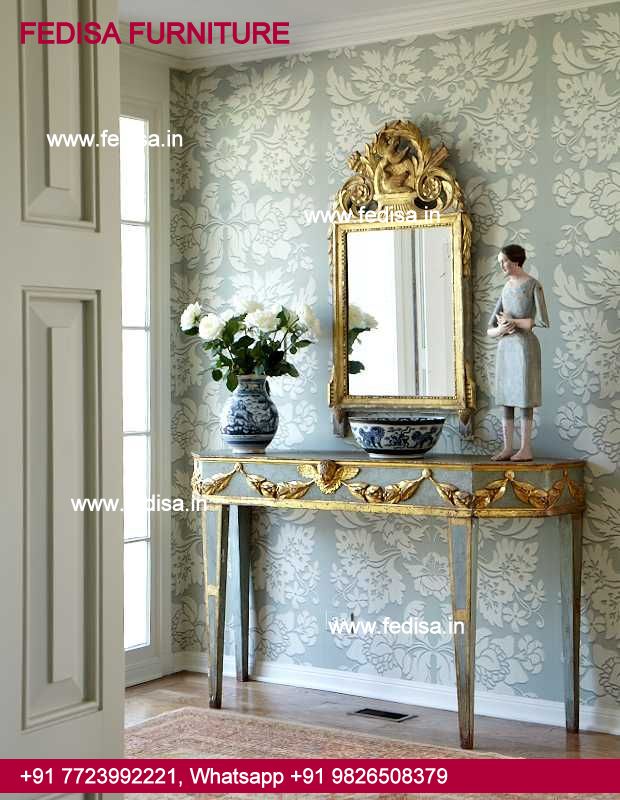 Decorating A Console Table 2m Long Console Table Antique Half Moon ...
