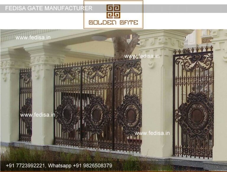 Door Gate Design Gate Structure Design 10 Foot Gate Design Iron Arch ...