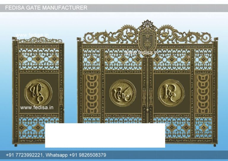 Iron Gate Design Front Door Security Gate Designs Gate Plate Design ...