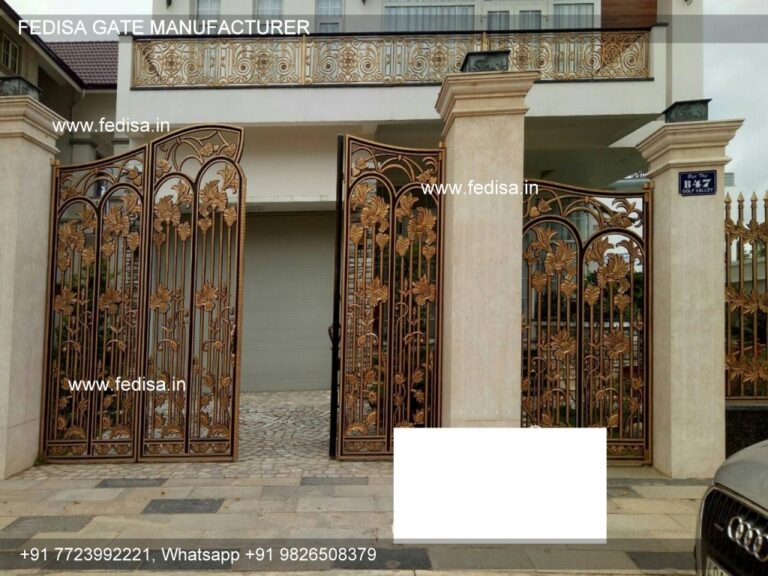 Front Gate Designs For Houses New Front Gate Design Concrete Fence And ...