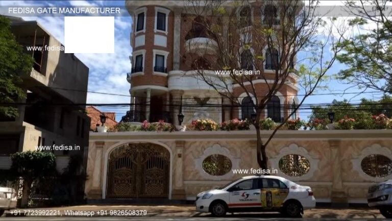 Iron Gate Design For House Steel Gate Design 4 Feet 3 Door Gate Design ...