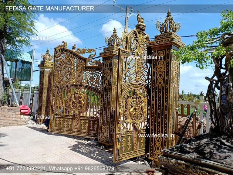 Single Gate Design Iron Gate Ke Design Front Gate Railing Design Gate ...