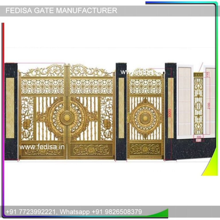 Boundary Gate Design Iron Main Gate Design For Home Compound Main Gate ...