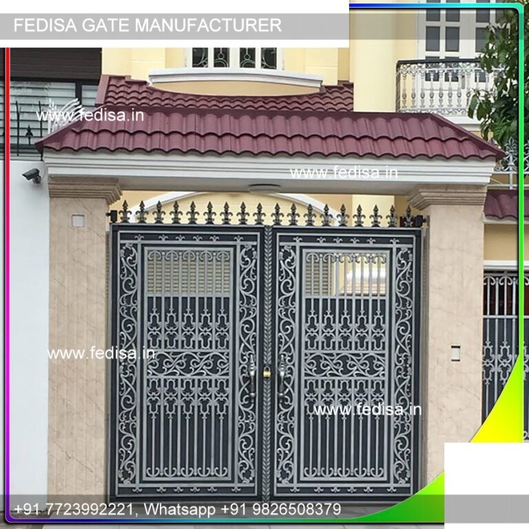 Entry Gate Design Main Gate Design Stainless Steel Single Door Steel ...