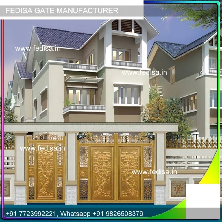 Sliding Gate Design Side Gate Designs For Home Commercial Gate Design ...