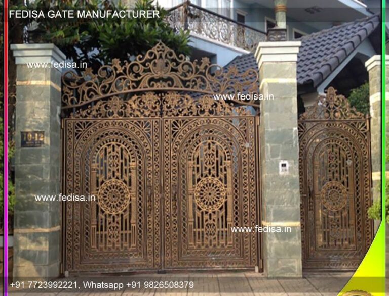 Main Gate Design 2130 Iron Boundary Gate Design Iron Safety Gate Design ...