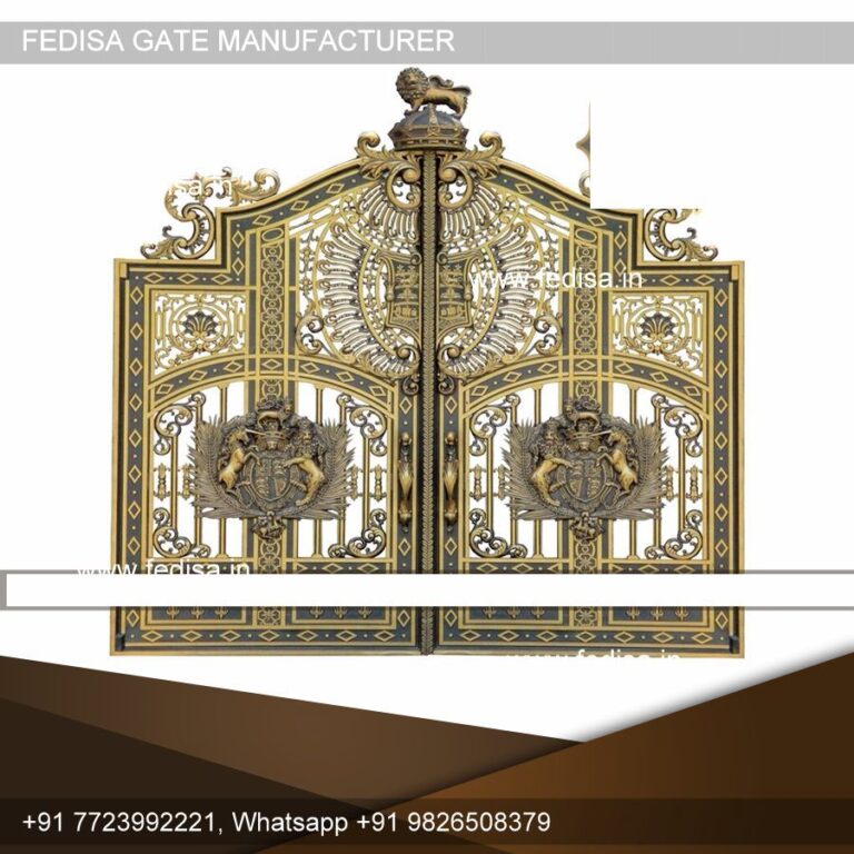 Steel Gate Design With Price Compound Safety Grill Factory Main Gate ...