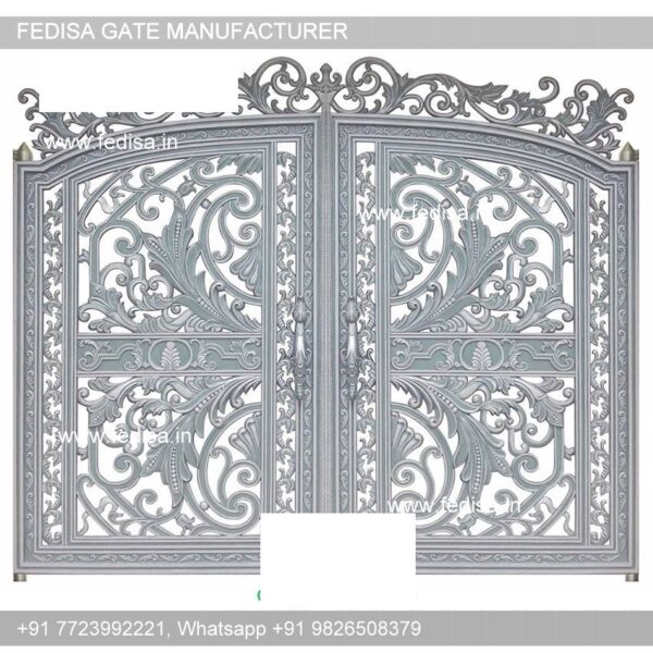Entrance Gate Design Full Main Gate Design Lohe Ke Gate Design Wale ...