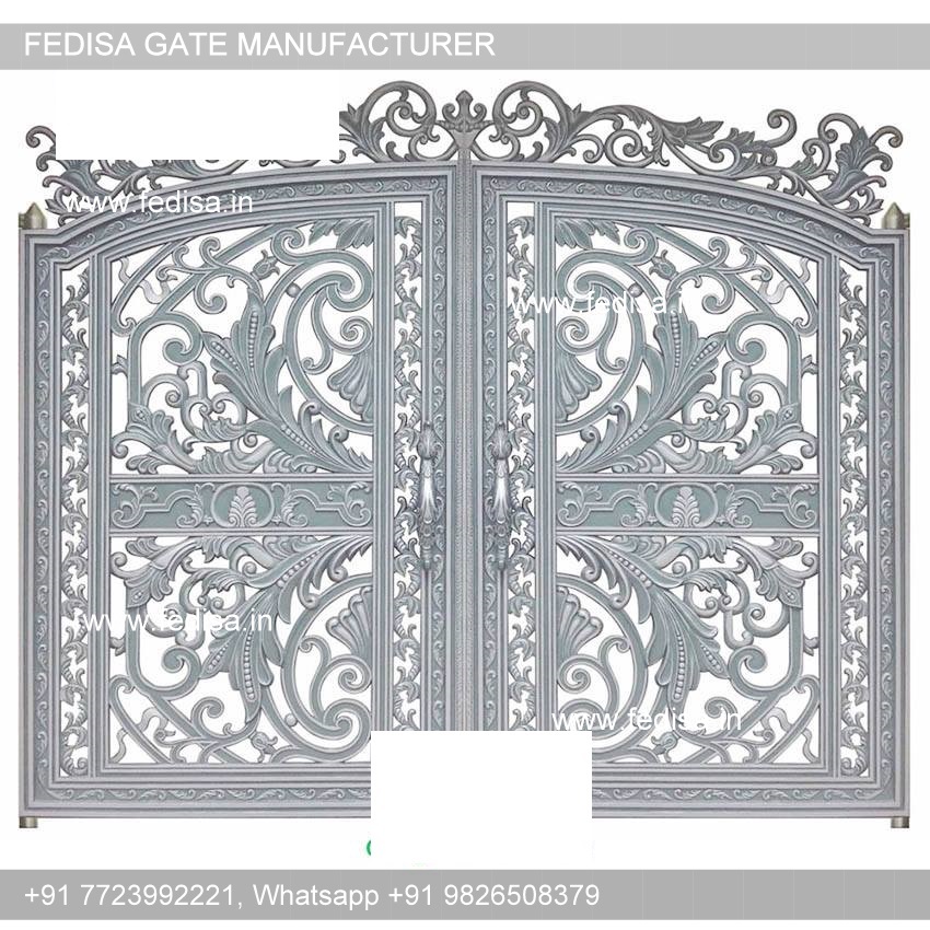 Entrance Gate Design Full Main Gate Design Lohe Ke Gate Design Wale ...