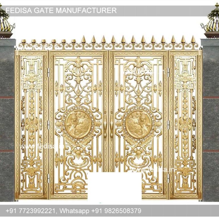 Door Gate Design Big Steel Gate Design Double Main Gate Design Pipe ...