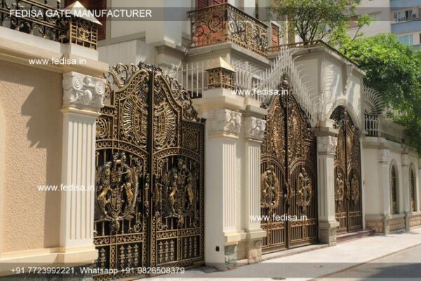 Metal Gate Design 4 Fold Gate Design Round Gate Design Angle Bar Gate ...