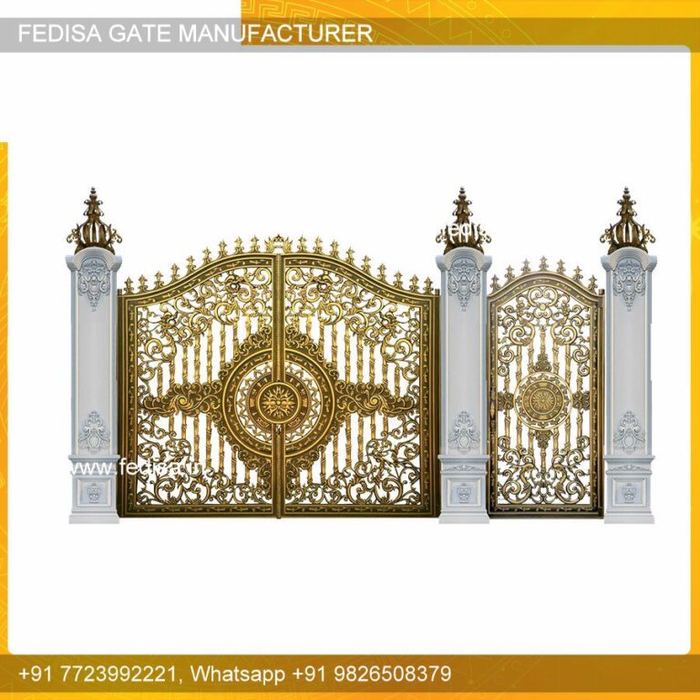 Steel Main Gate Design Front Gate Grill Design Fence Grill Design Black ...