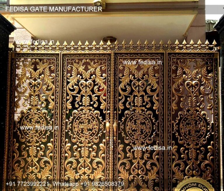 Single Gate Design Hpl Gate Design Modern Fence Gate Steel Gate New ...