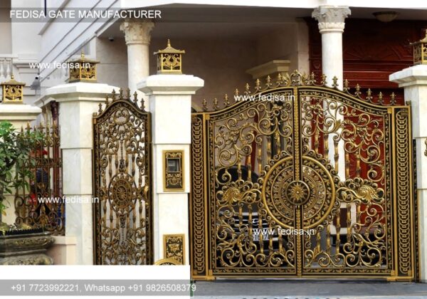 Steel Gate Design For Home Loha Ka Gate Ka Design Gate Design Pipe ...