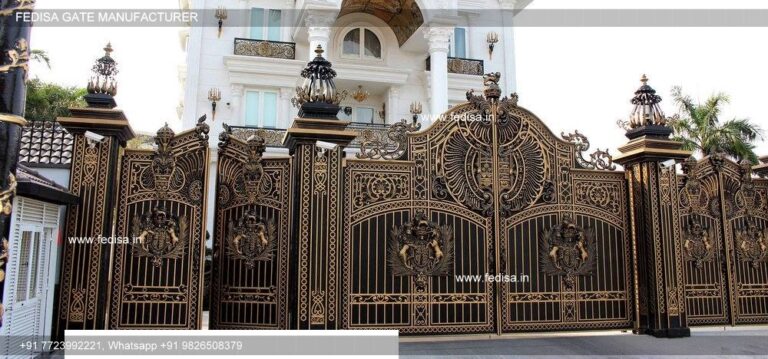 Steel Gate Design For Home Flat Bar Gate Design Steel Ke Fancy Gate ...
