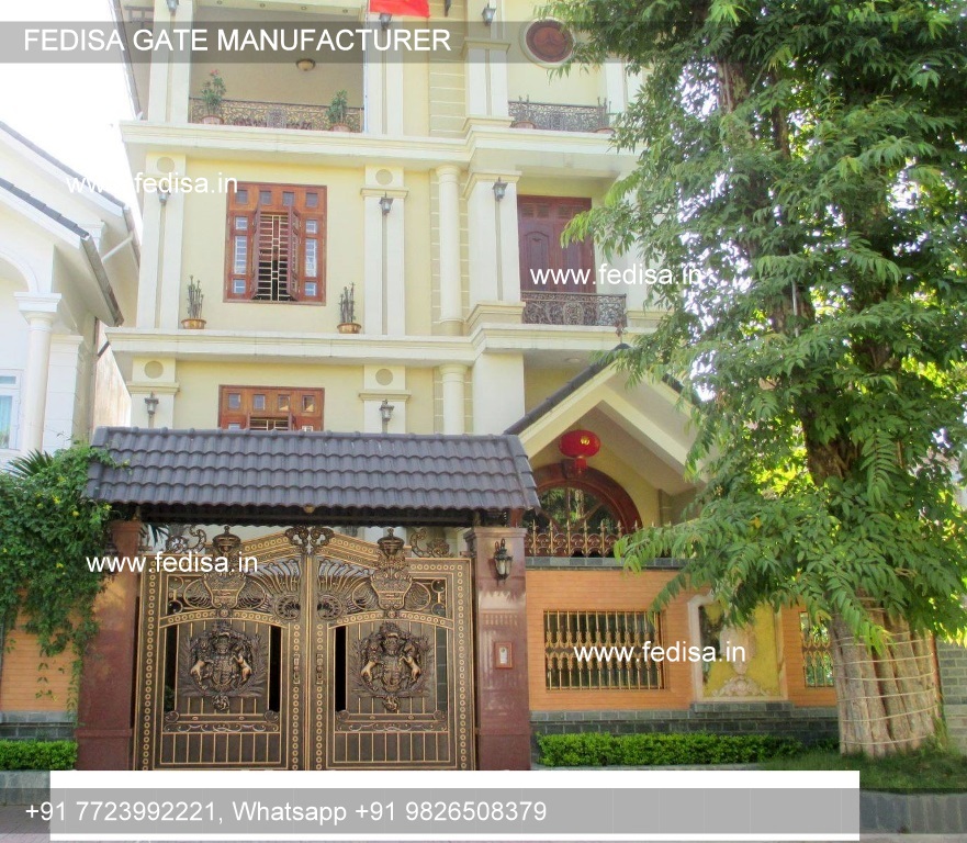 Steel Gate Design With Price Modern Gate Design 2019 Sliding Front Gate ...