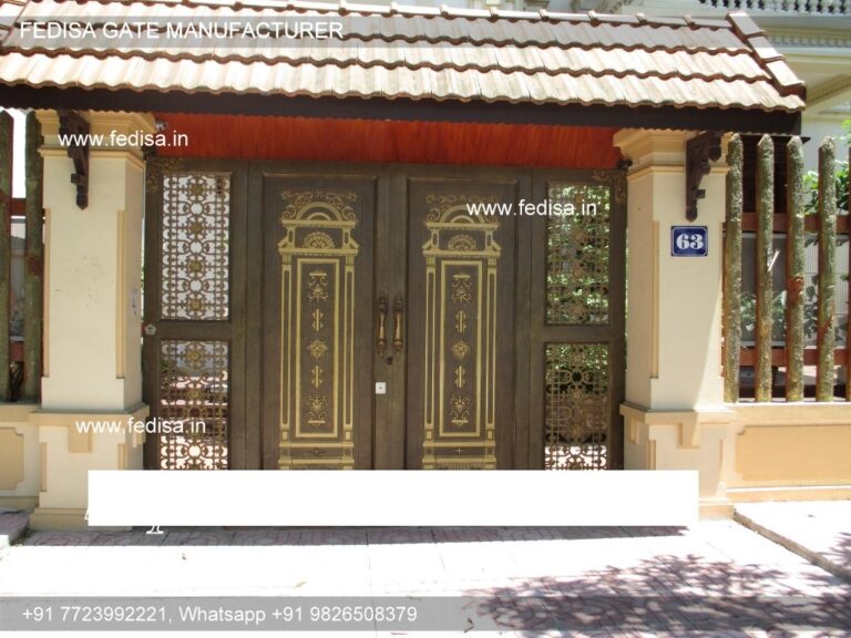 Modern Front Gate Design Channel Gate New Design 9 Feet Main Gate ...