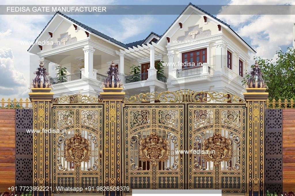 Steel Main Gate Design Solid Gate Design All Gate Design Balcony Grill ...