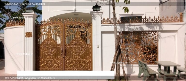 Simple Steel Gate Design Louver Gate Design Main Gate Design 5 Feet ...