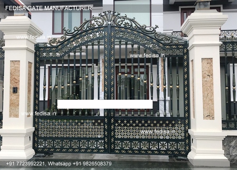 House Main Gate Design Sliding Gates For House Compound Wall Sliding ...