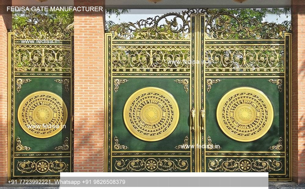 Loha Grill Gate Gate Grill Gate Main Gate For House Design Two Gate ...