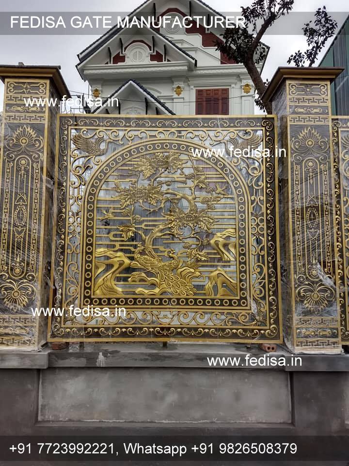 Industrial Gate Design Compound Gate Simple Design Gate Upper Design ...