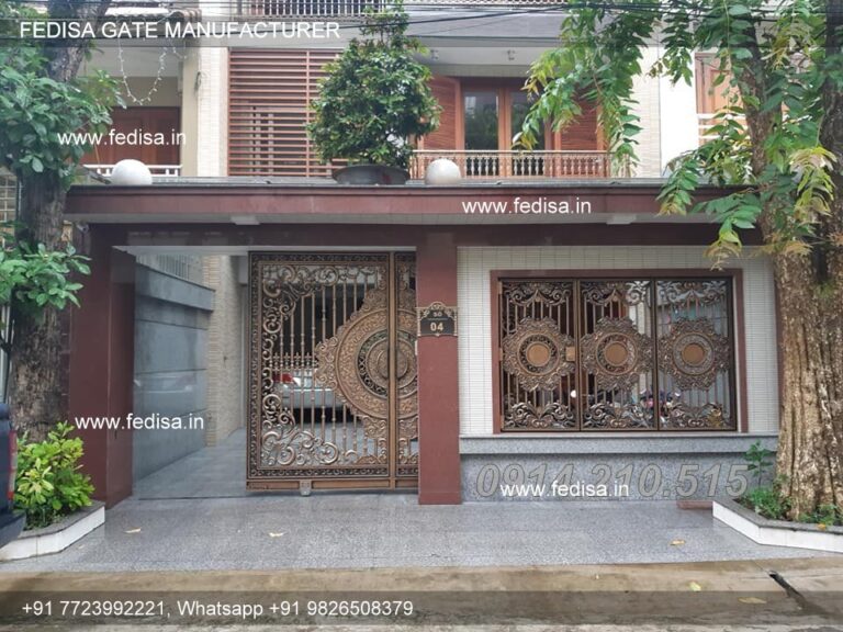 Steel Main Gate Design Makan Ka Get Dijain Gate Design Loha Boundary ...