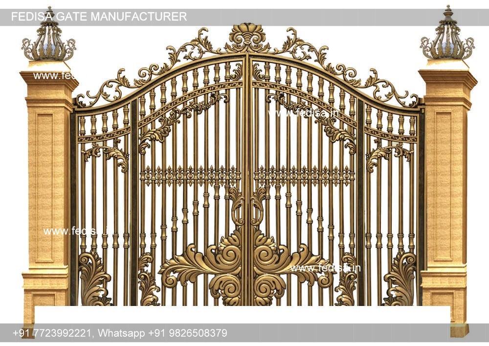 Folding Gate Design Gate Design Loha Boundary Wall Sliding Gate Design ...