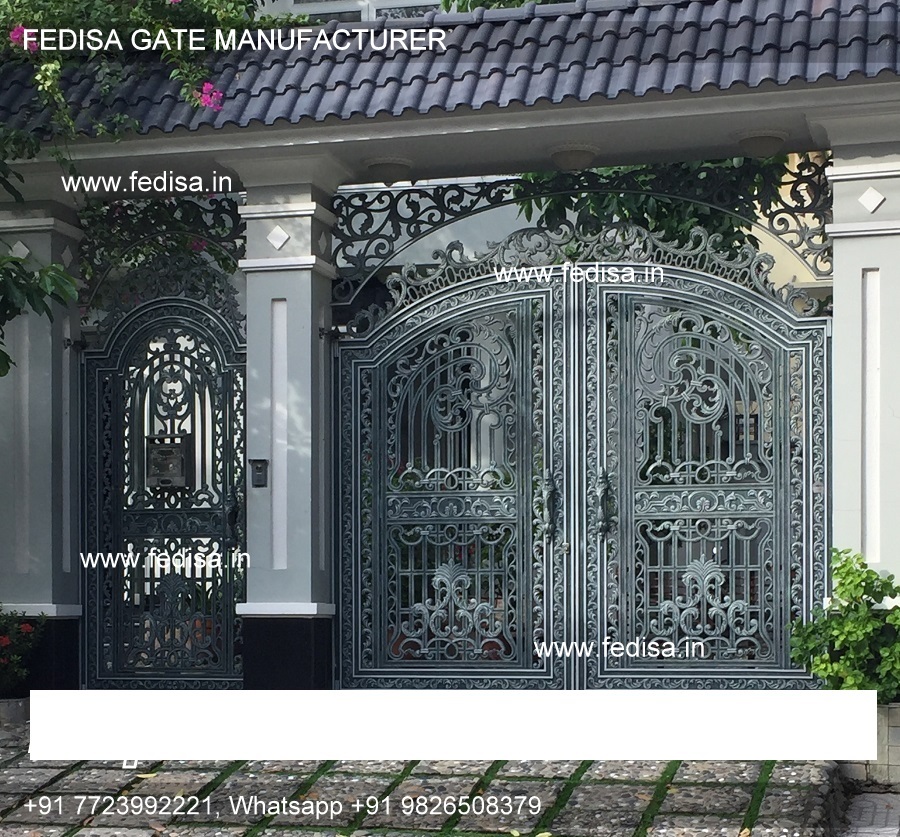 Simple Steel Gate Design Main Gate Railing Design Modern Iron Pipe Gate ...