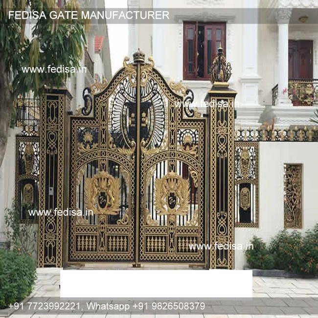 Fence Gate Design Iron Rod Gate Design Gate Upper Grill Design Angle ...