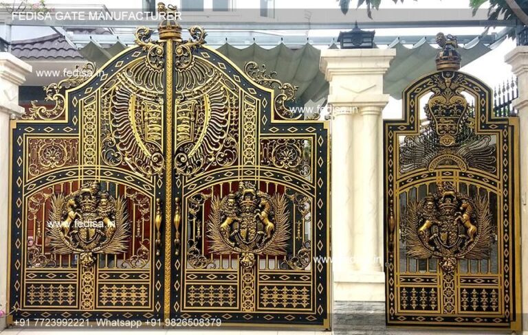 Boundary Gate Design Steel Maharaja Gate Ghar Ka Main Gate Design Main ...