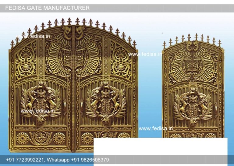 Gate Ka Design Gate Loha Design Two Door Gate Design Iron And Steel ...