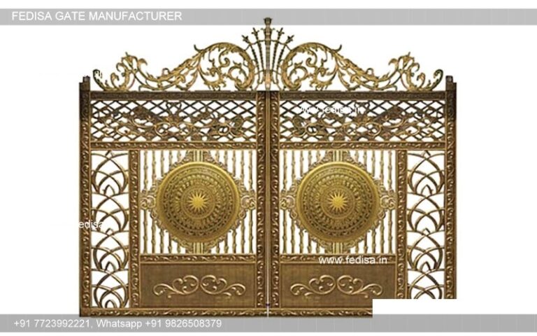 Iron Main Gate Design Main Gate With Mini Gate Iron Main Gate Colour ...