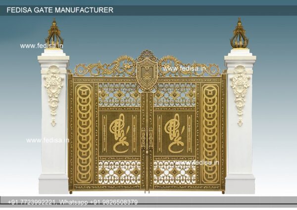 Iron Gate Design For House Simple Loha Gate Design Durawall Gate ...