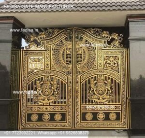 Main Gate Design 2180 Simple Wall Compound Gate Design Square Pipe ...