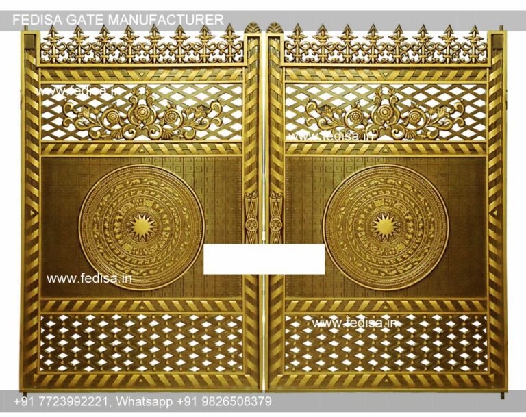 Folding Gate Design Main Gate Grill Design Loha Gate Design Rolling ...