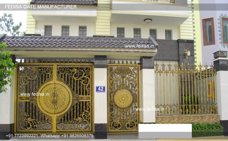 Gate Ke Design Gate Design In Home Square Bar Gate Design Best Main ...