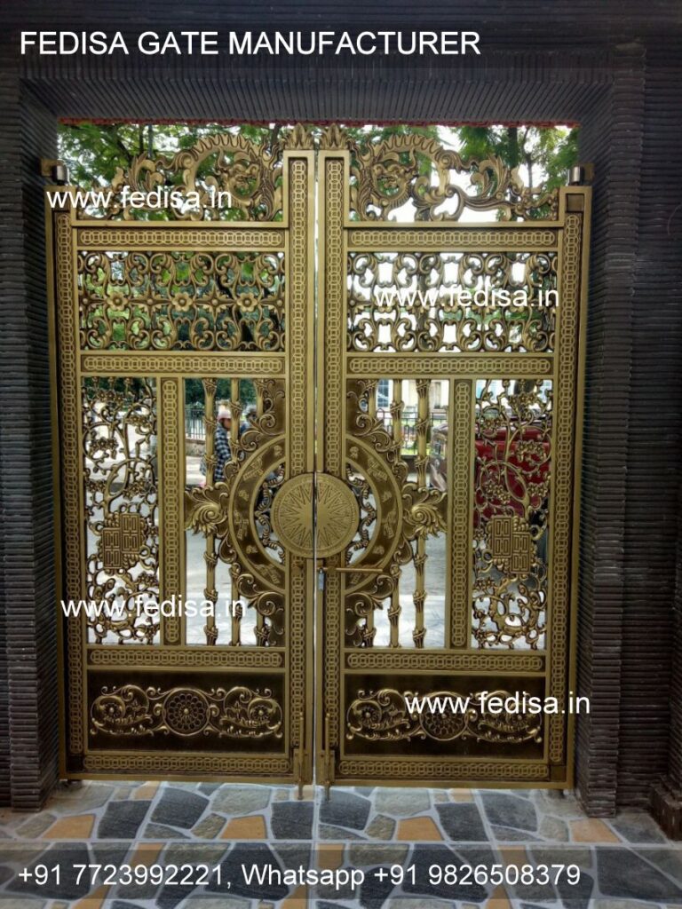 Gate Design 2184 Steel Gate Single Door Iron Sheet Gate Design Steel ...