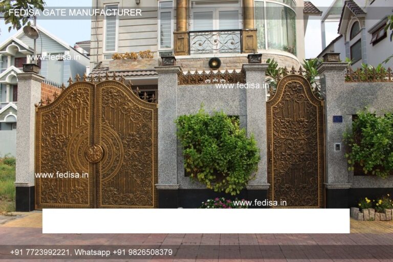 Entrance Gate Design Wheel Gate Design Simple Front Gate Design Single ...