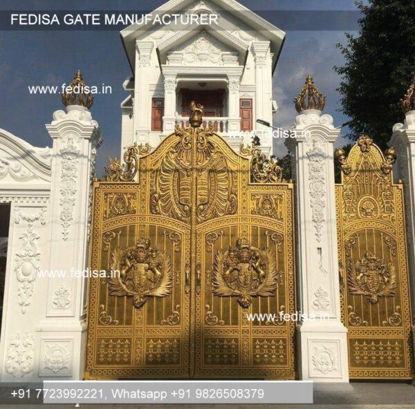 Single Gate Design One Side Gate Design Loha Main Gate Design Iron Room ...