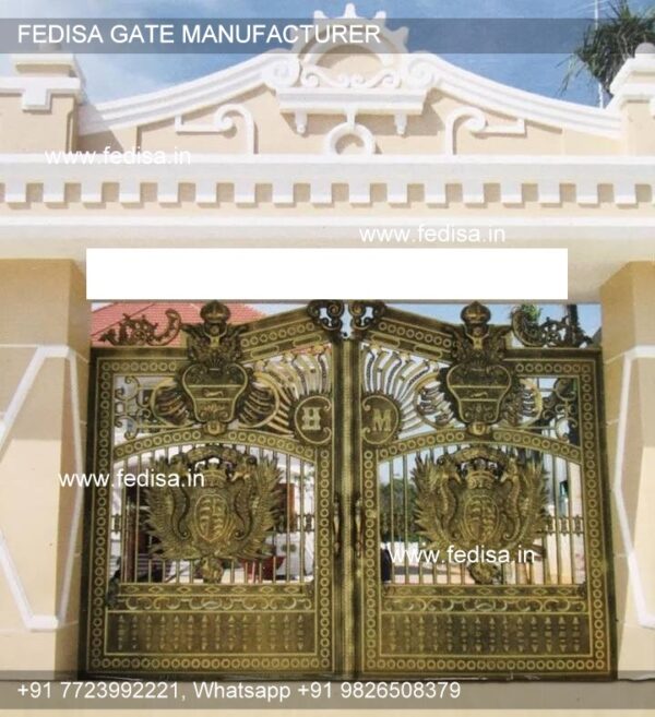 Simple Steel Gate Design Boundary Gate Ka Design Simple Main Gate ...