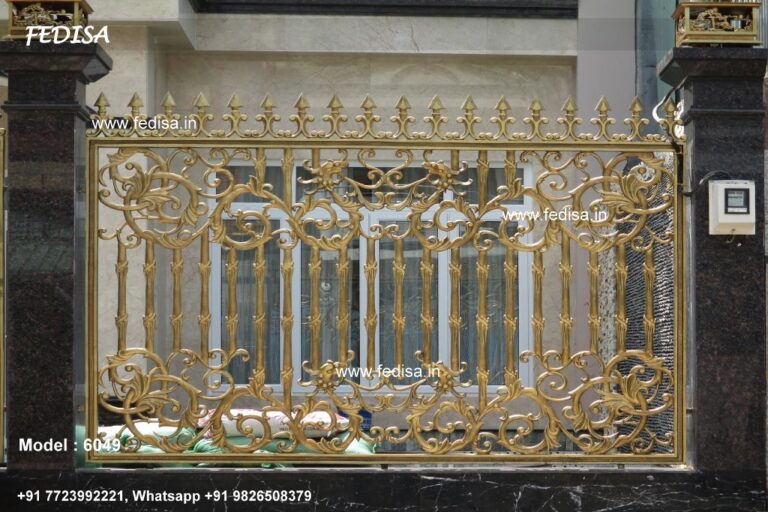 Stainless Railings Design For Terrace Double Door Grill Design Ladder ...