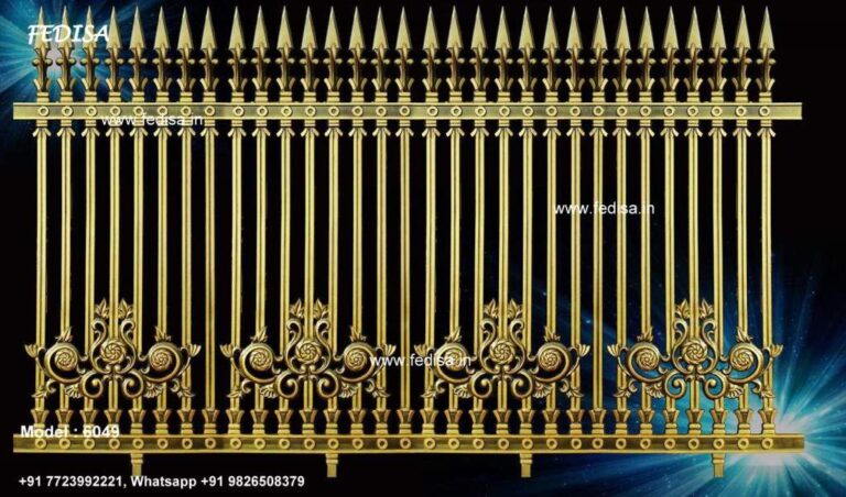 Compound Wall Railing Design Stainless Window Grills Modern Outdoor ...